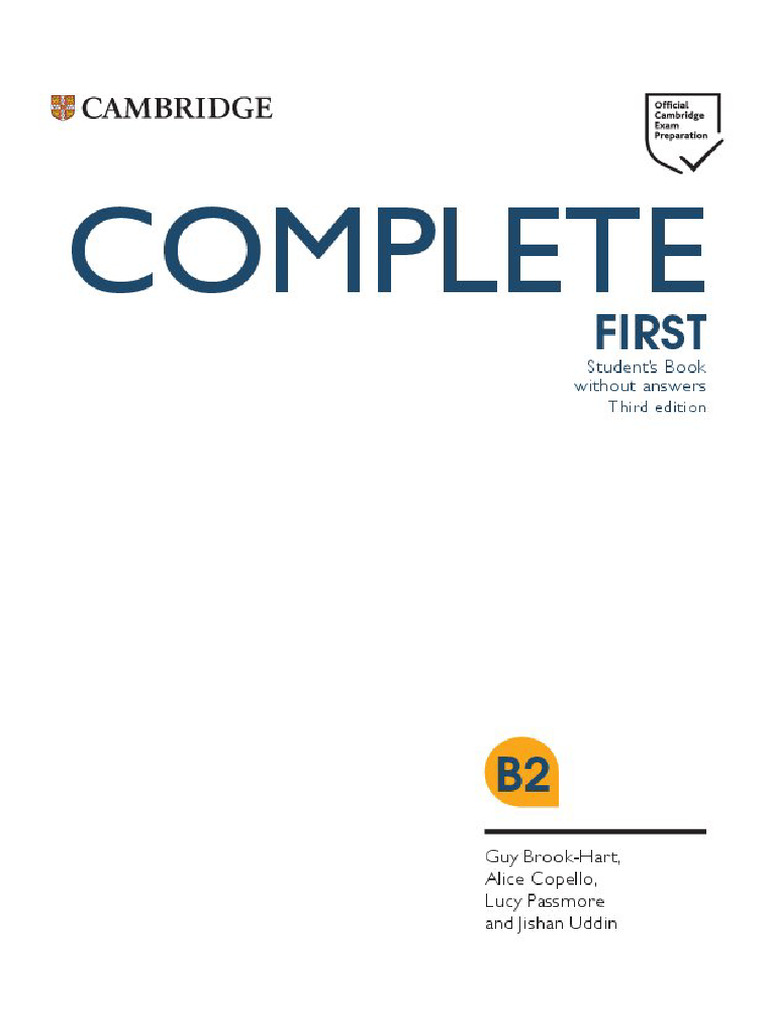 Complete First SB | PDF