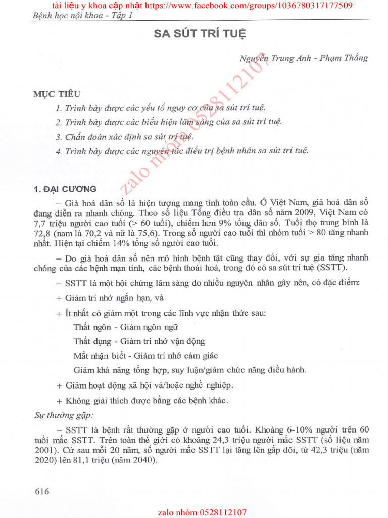 2. sa sút trí tuệ | PDF