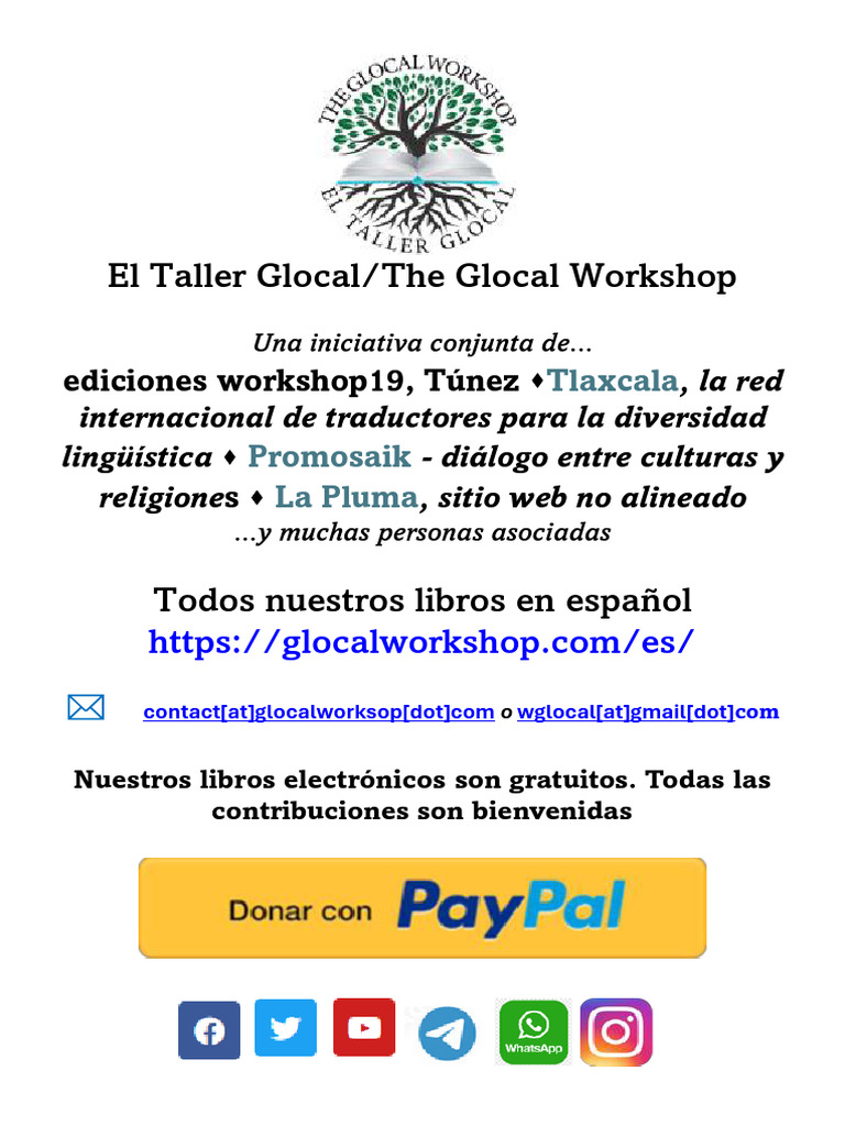 The Glocal Workshop/El Taller Glocal | PDF | Estudios de idiomas extranjeros
