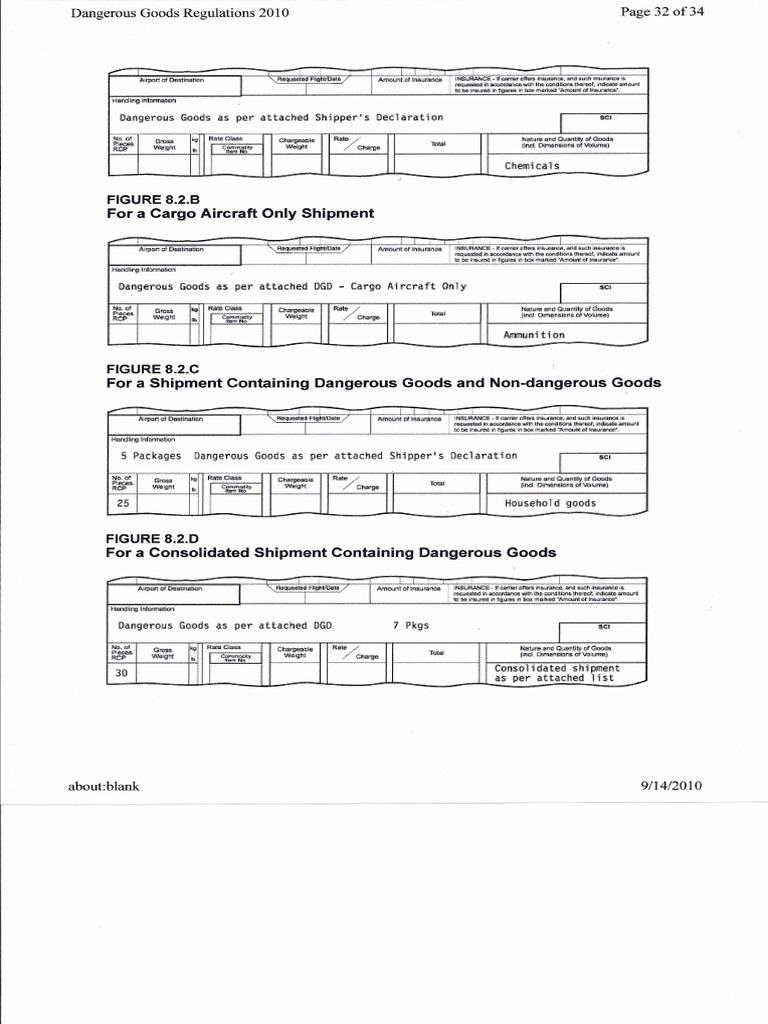 3f. DGDs ON A MAWB | PDF | Supply Chain Management