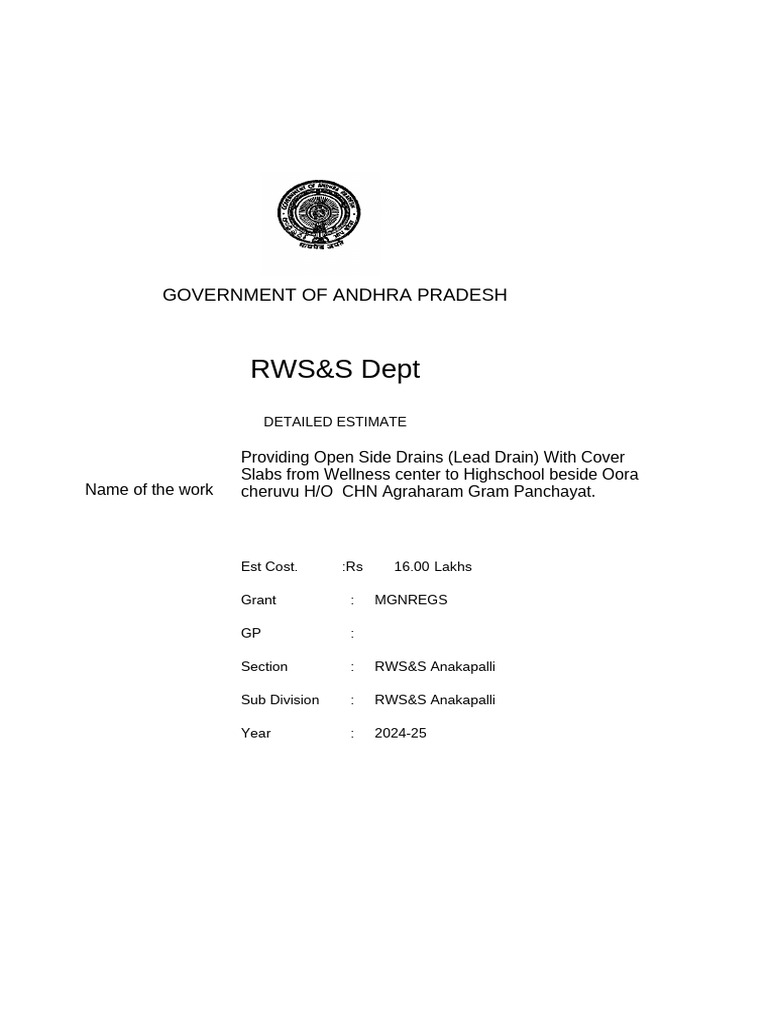 Model for CC Drain (3) (4) (2) (1) | PDF | Concrete | Construction ...