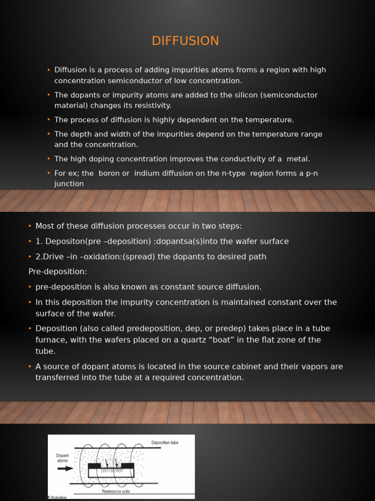 Diffusion | PDF | Doping (Semiconductor) | Diffusion