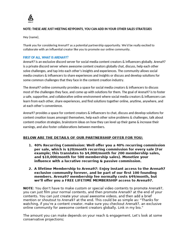 Meeting Script | PDF | Human Communication | Mass Media