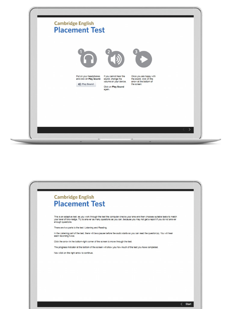 Cambridge Euc Placement Test | PDF | Career & Growth | Language Arts ...