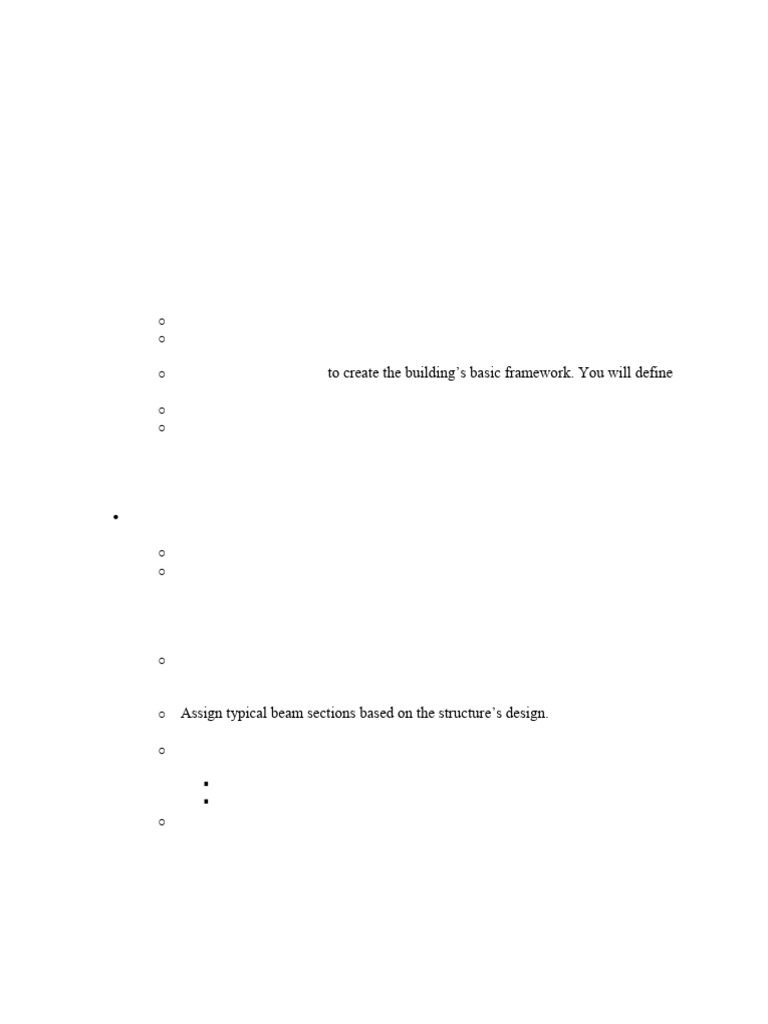 Shear Wall Simulation in STAAD Pro V8i | PDF | Bending | Beam (Structure)