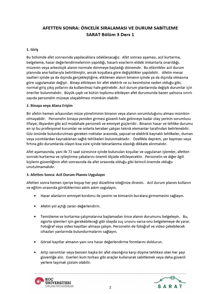 SARAT B3D1 Metin v2 | PDF