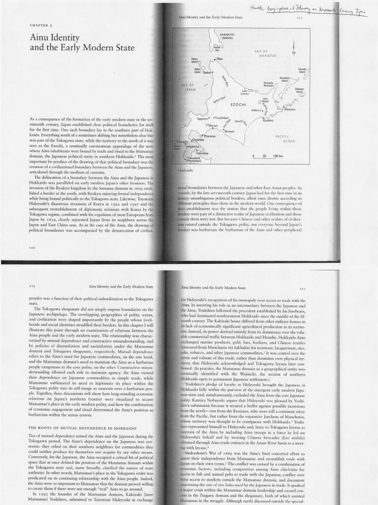 Howell (Ainu Early Modern) | PDF