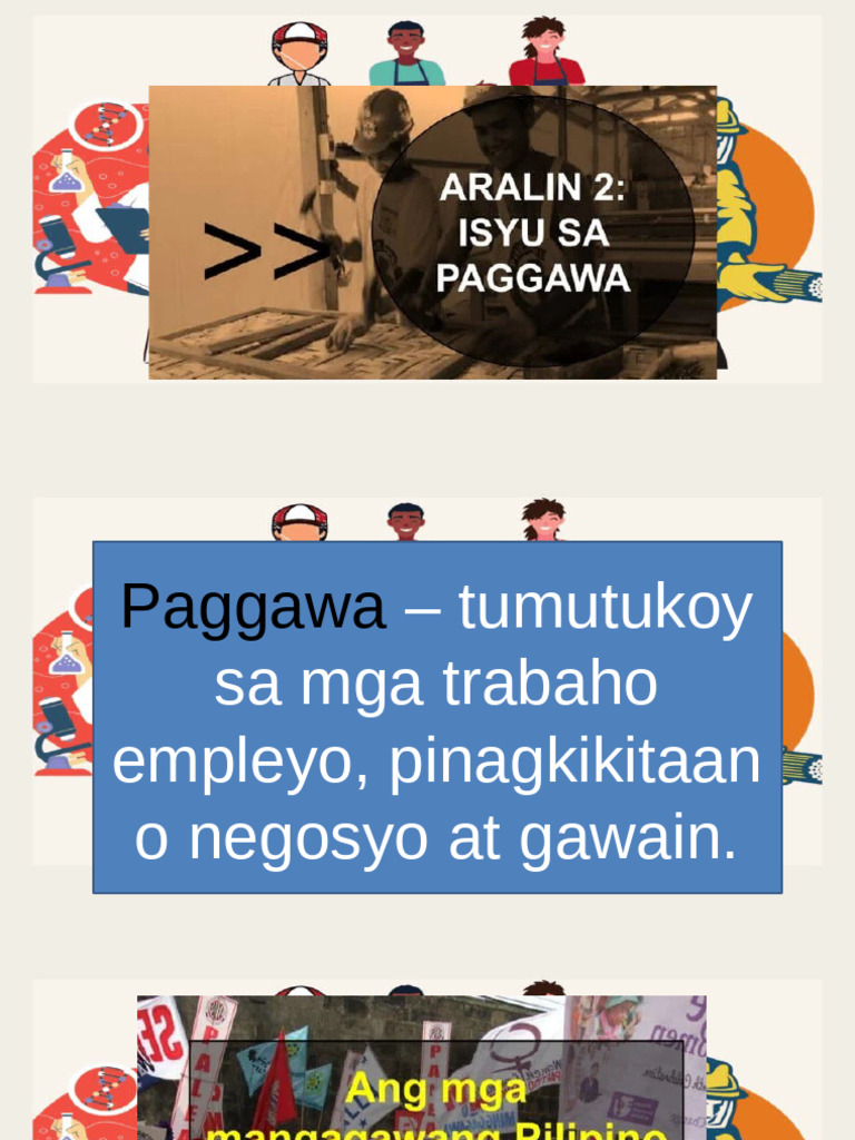 Isyu Sa Paggawa | PDF