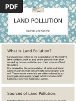 Land Pollution: Causes and Solutions | PDF
