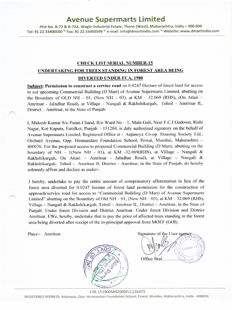 Check List Serial Number - 15 | PDF