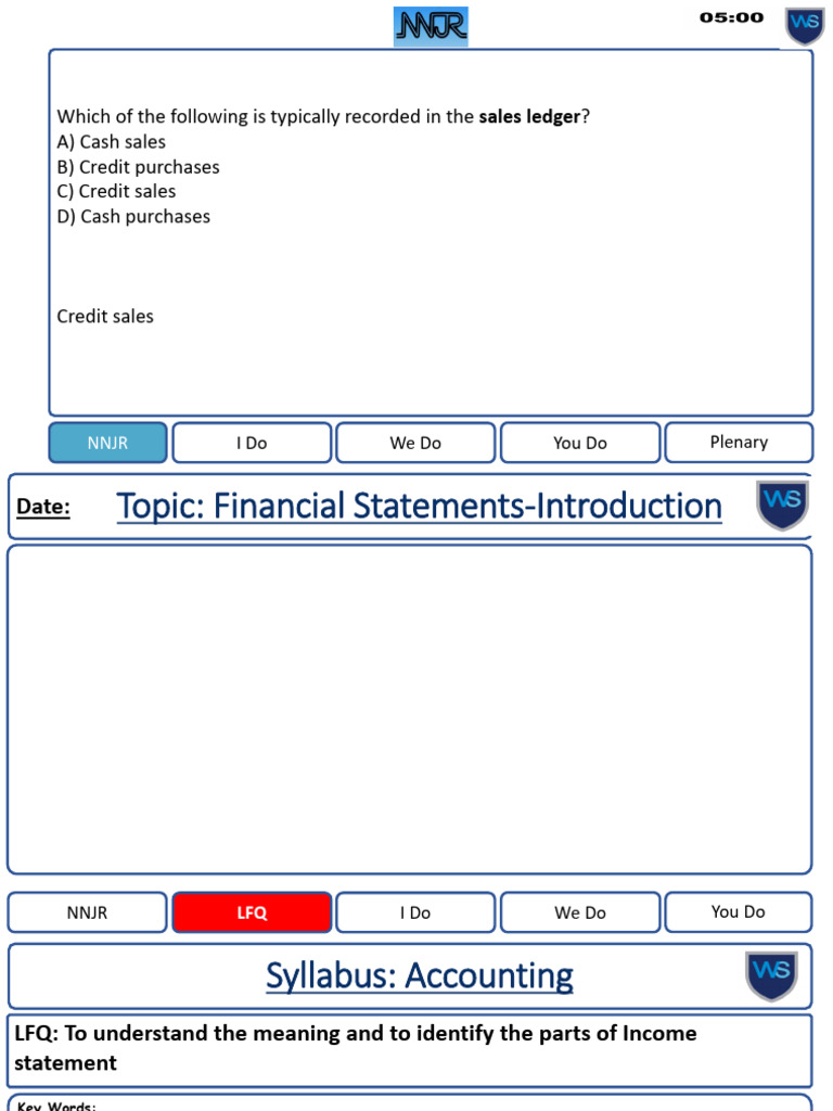 Financial Statements Notes | PDF | Income Statement | Net Income