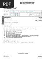 Eoy Pi Pii 2025 Specimen Paper | PDF | Area | Sphere