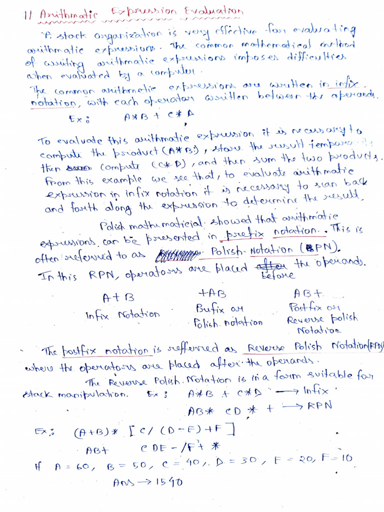 Computer Organization Notes 3 | PDF | Notation | Mathematical Notation