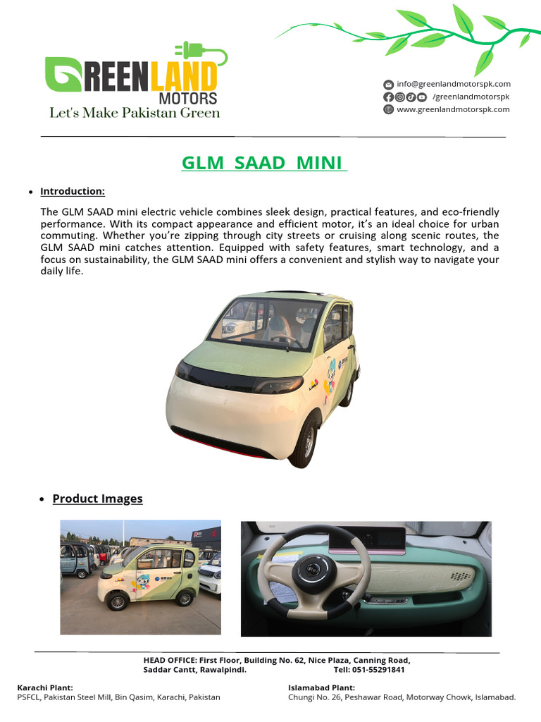 GLM Saad Mini | PDF