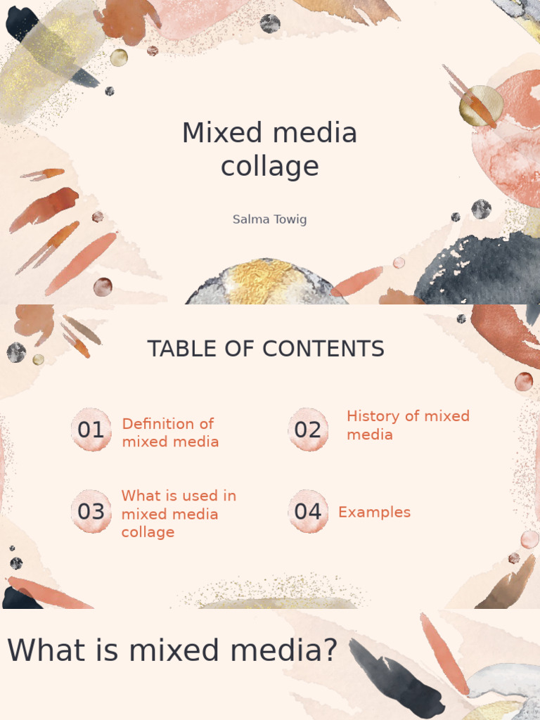 Understanding Mixed Media Collage | PDF | Art