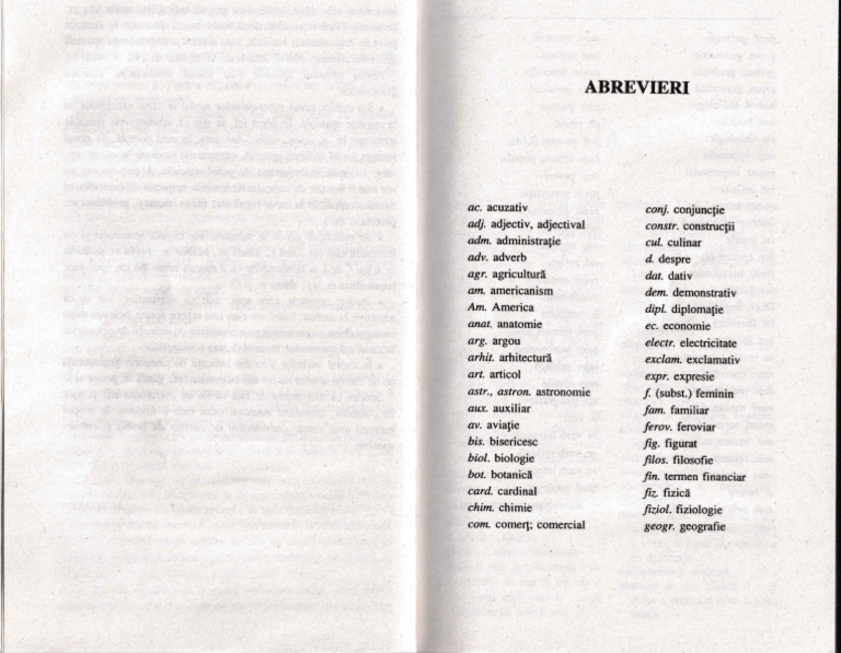 10 11 Abrevieri | PDF