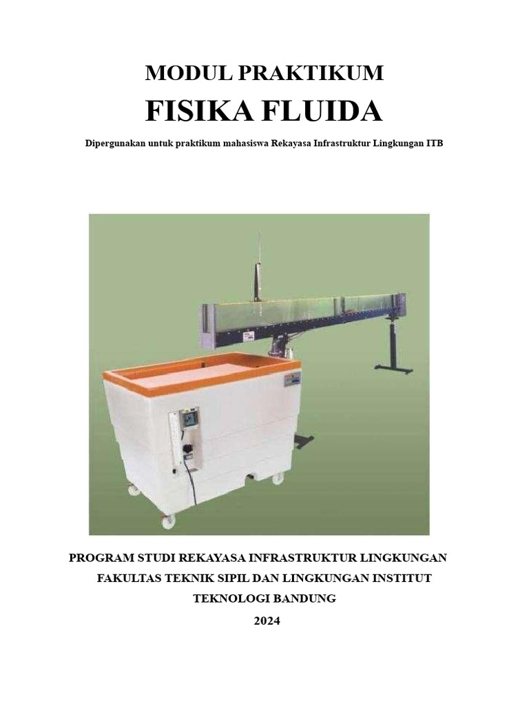 Modul Praktikum Fisika Fluida RIL 2024 | PDF | Sains & Matematika | Komputer