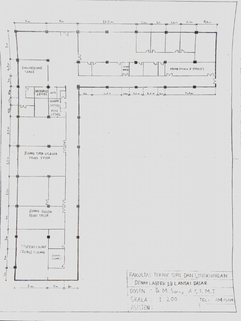 Labtek 1B Lantai Dasar | PDF