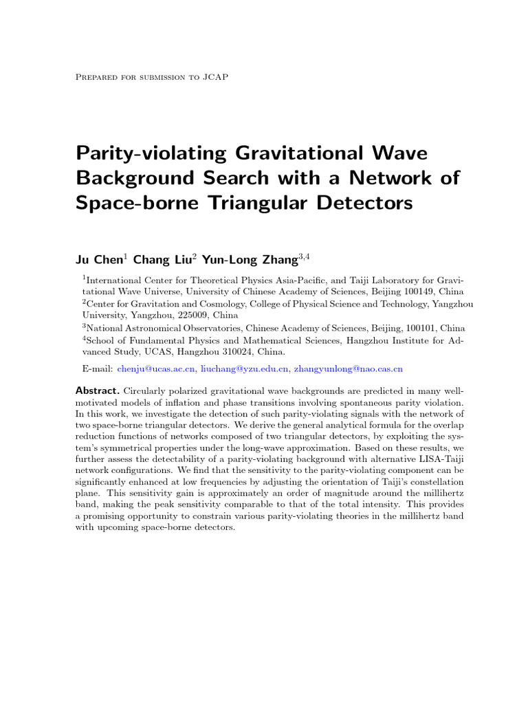 Gravitational Wave Pdf Gravitational Wave Polarization Waves