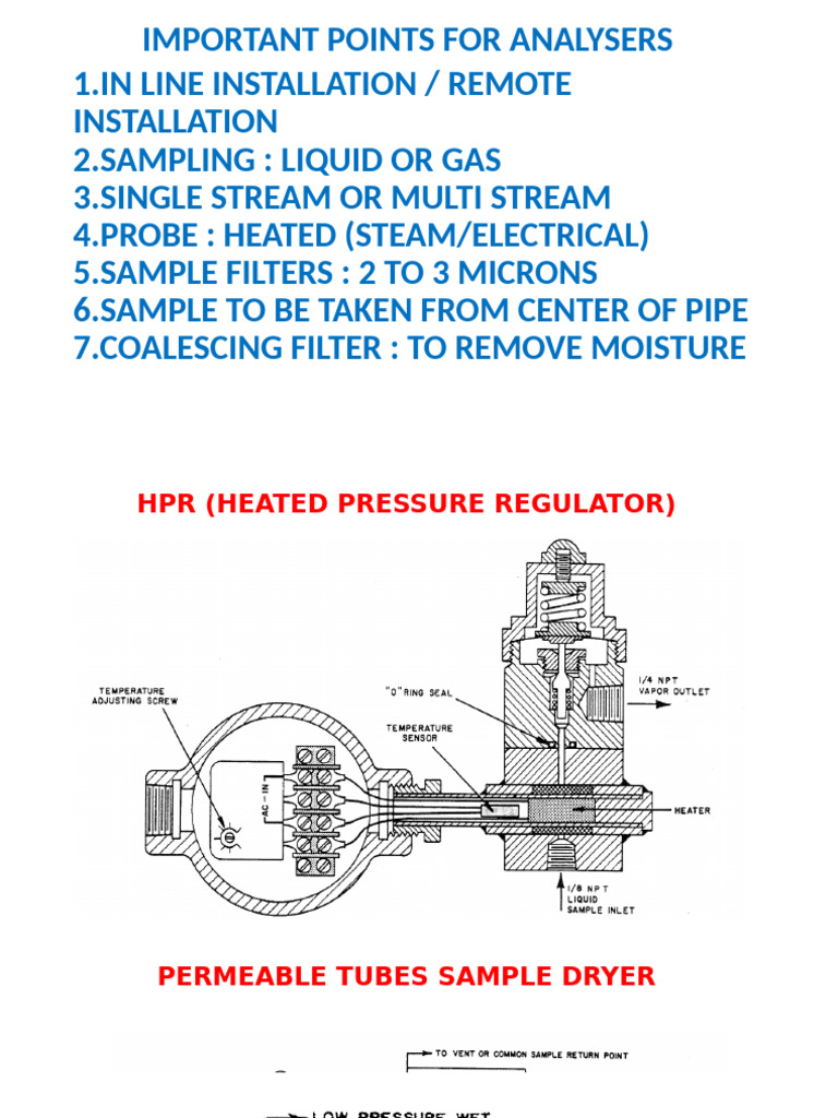 Key Points for Analyser Installation | PDF