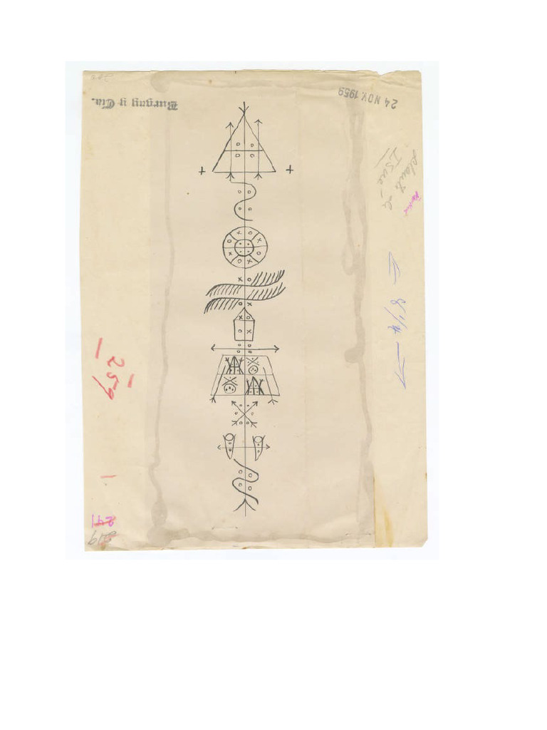 Anaforuana Vévé Runes Africaines | PDF