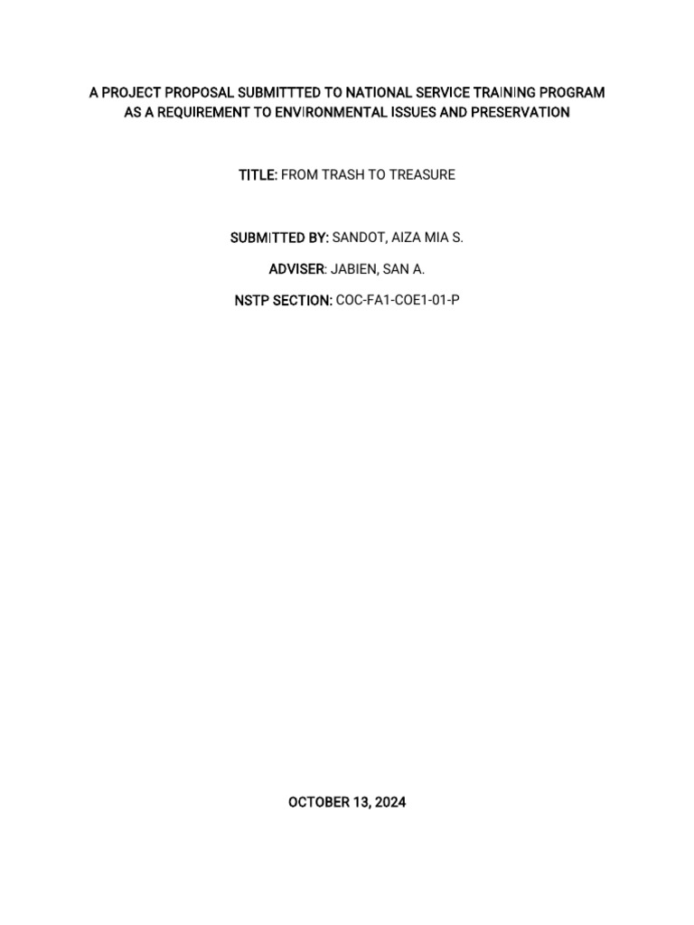 A Project Propo-Wps Office | PDF