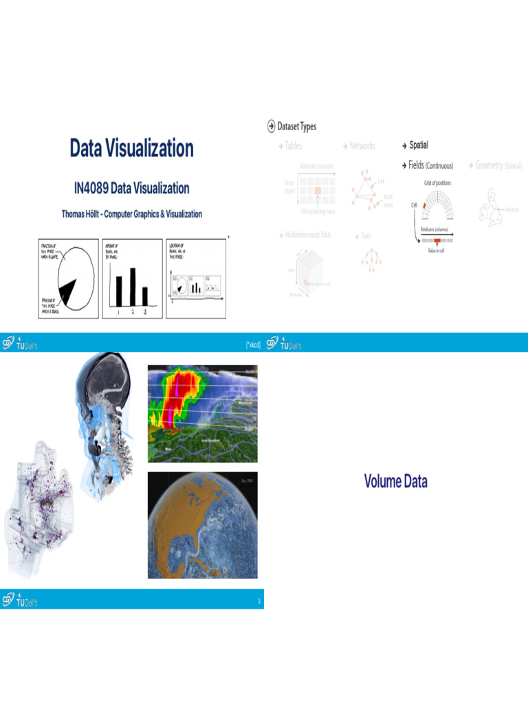 IN4089 - Lecture 06 - Volume Visualization I-Pdfjam | PDF | Visualization (Graphics) | Data Set