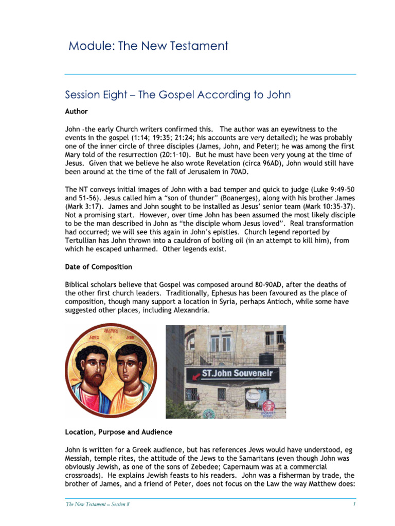 Gospel of John | PDF