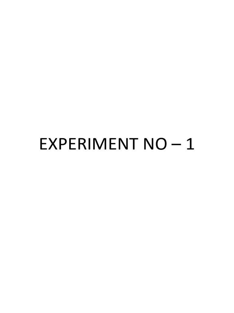 Experiment | PDF