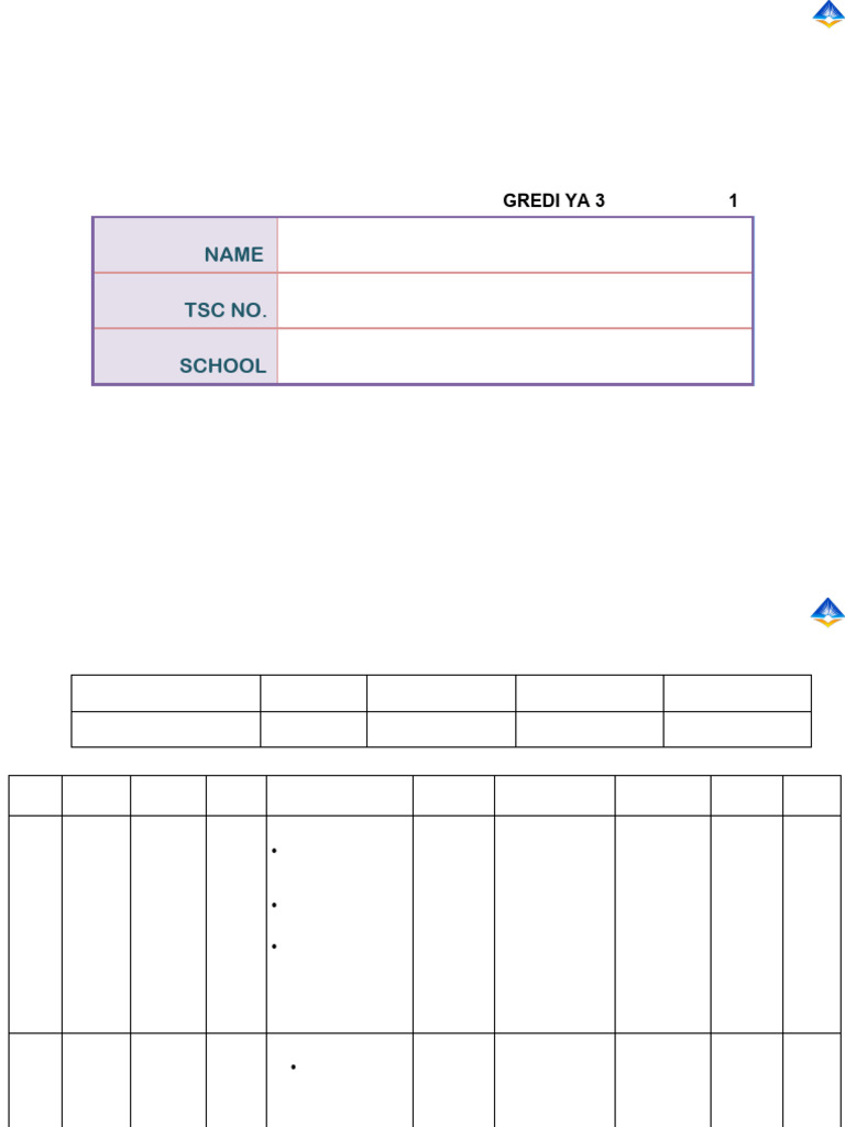 KIS GD 3 TERM 1 | PDF