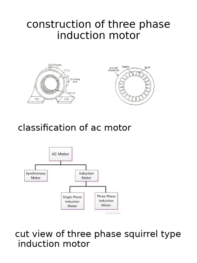 Induction Motor For BGE and BCT BEI | PDF | Electric Motor ...
