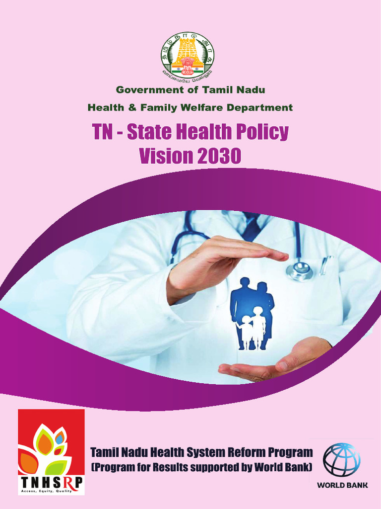 Tamil Nadu Health Policy Vision 2030 | PDF | Health Care | Health System