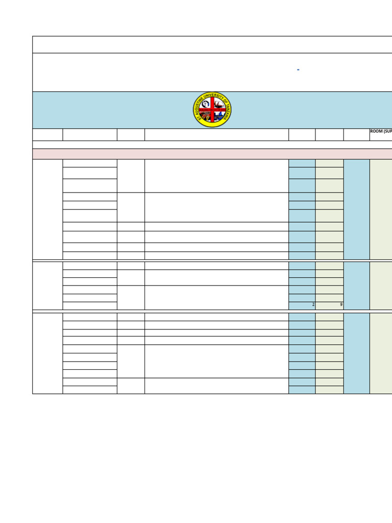 Revised Final - Baed 1,2 Bphil 1,2 & Engineering 1,2,3 - Supp and Special Exams Timetable For ...