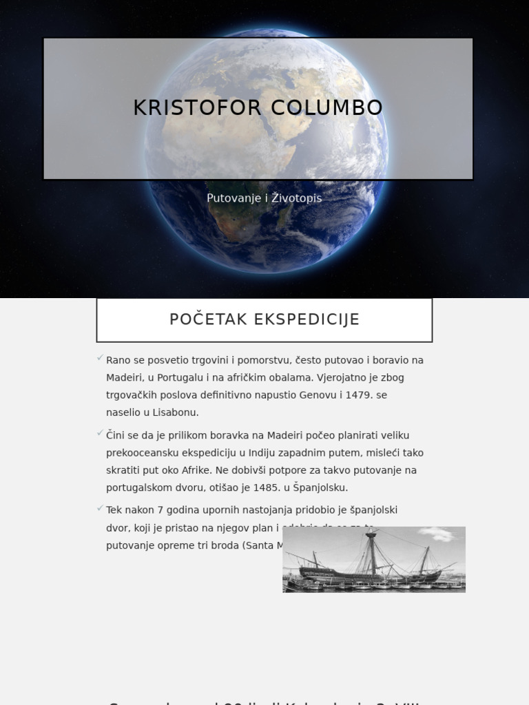 Khristofor Kolumbo | PDF