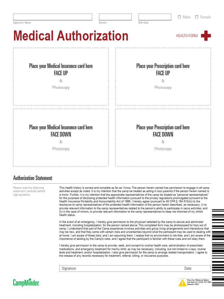 Medical Authorization Staff | PDF | Informed Consent | Social Programs
