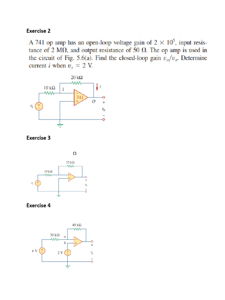 OPAMP CIRCUITS TUTORIALS 1111 | PDF