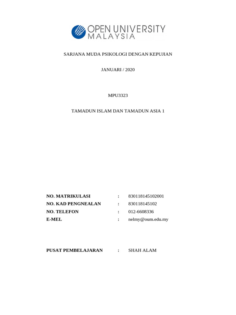 Template BM Titas | PDF