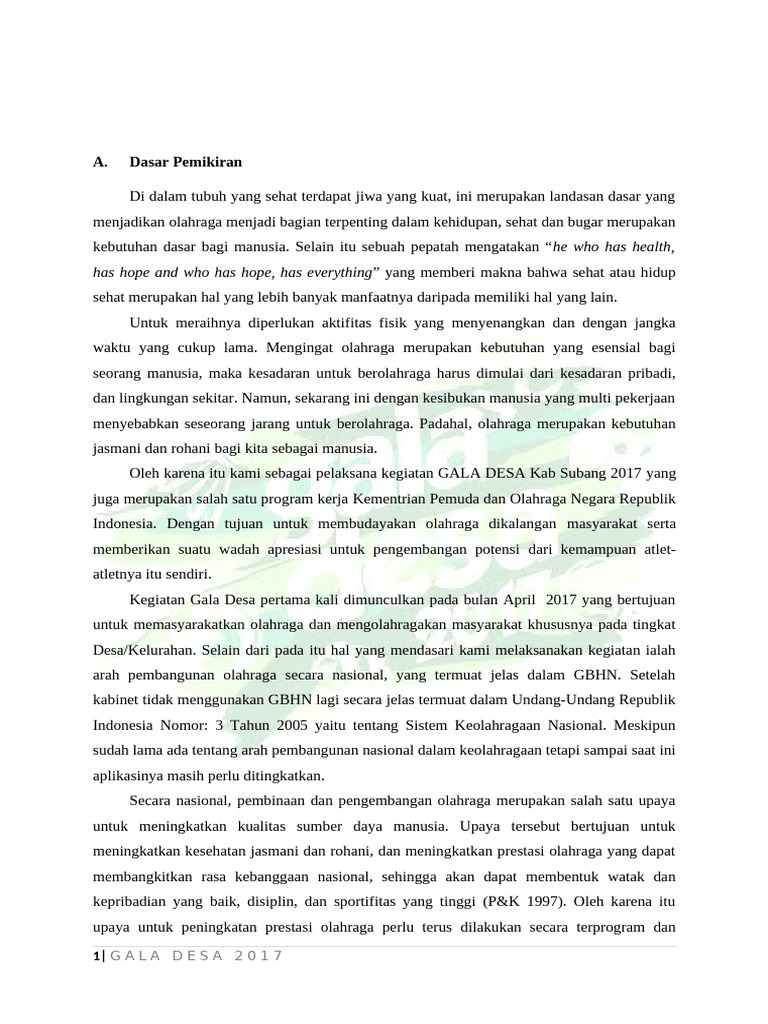 contoh proposal | PDF