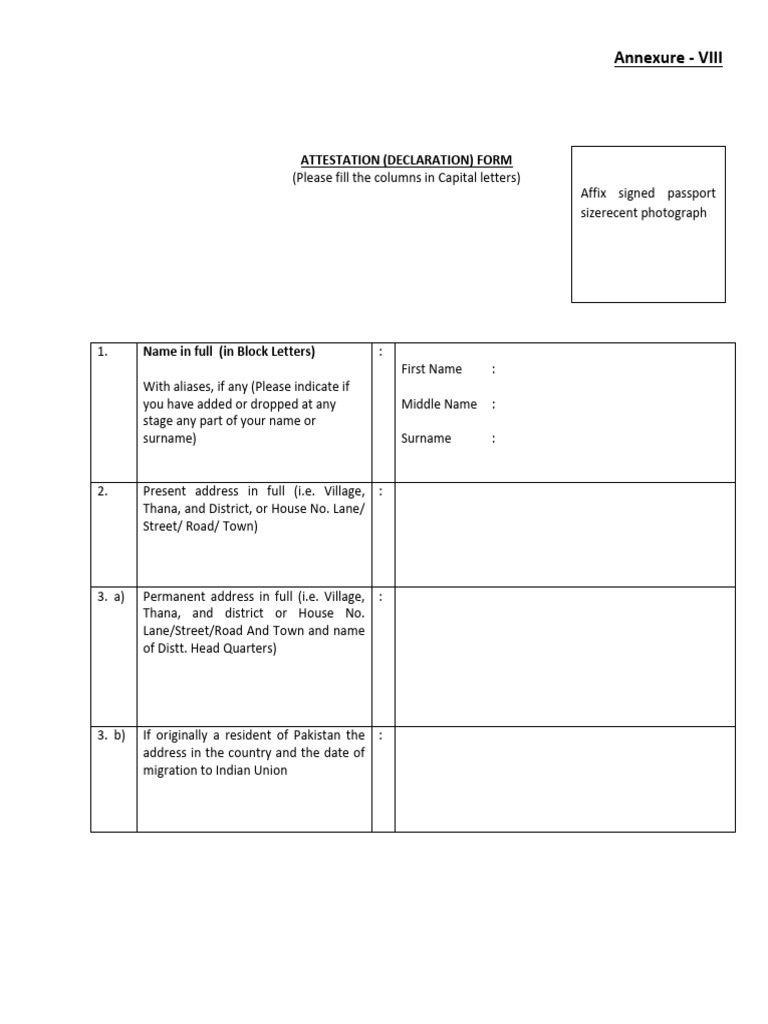 Declaration Form - Compressed | PDF | Detention (Imprisonment) | Criminal Justice
