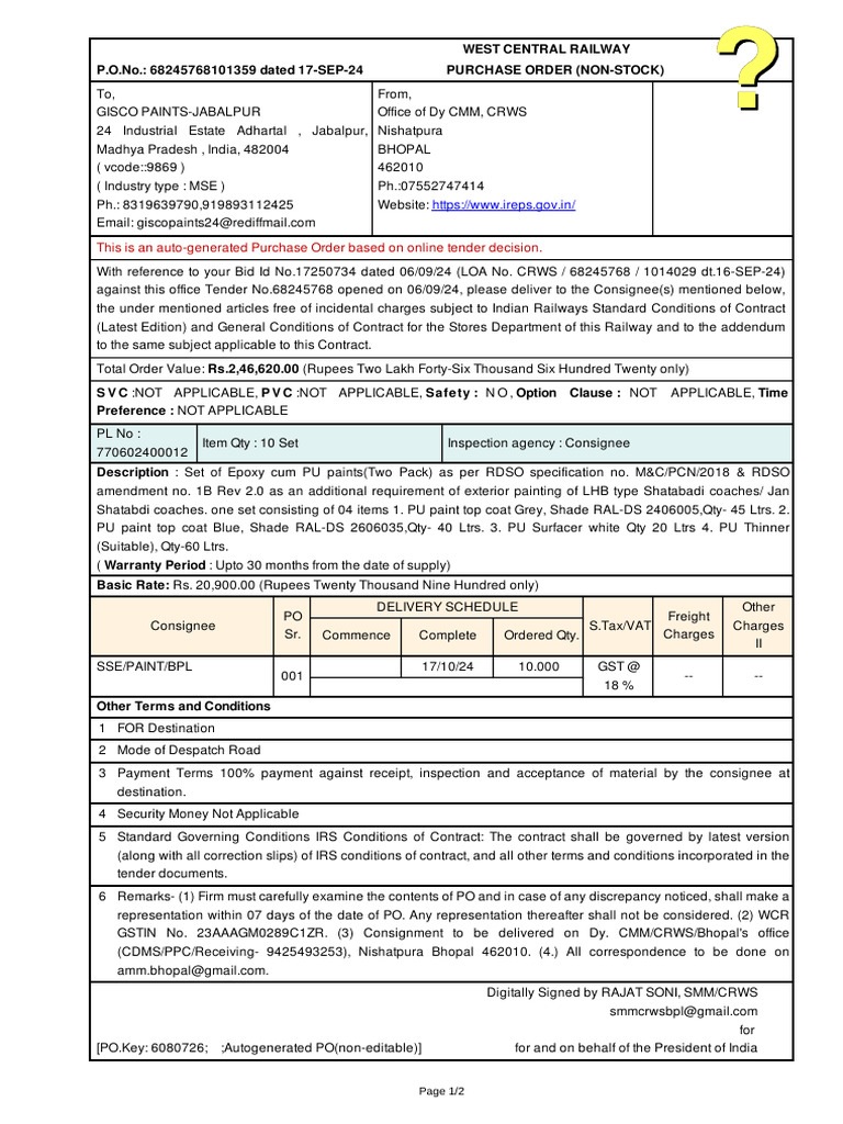 68245768101359 | PDF | Government Finances | Payments