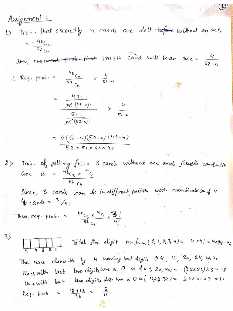 Solution-Assignment 1 | PDF