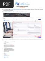 URS Admission Online Application Step by Step Procedure URBO | PDF ...