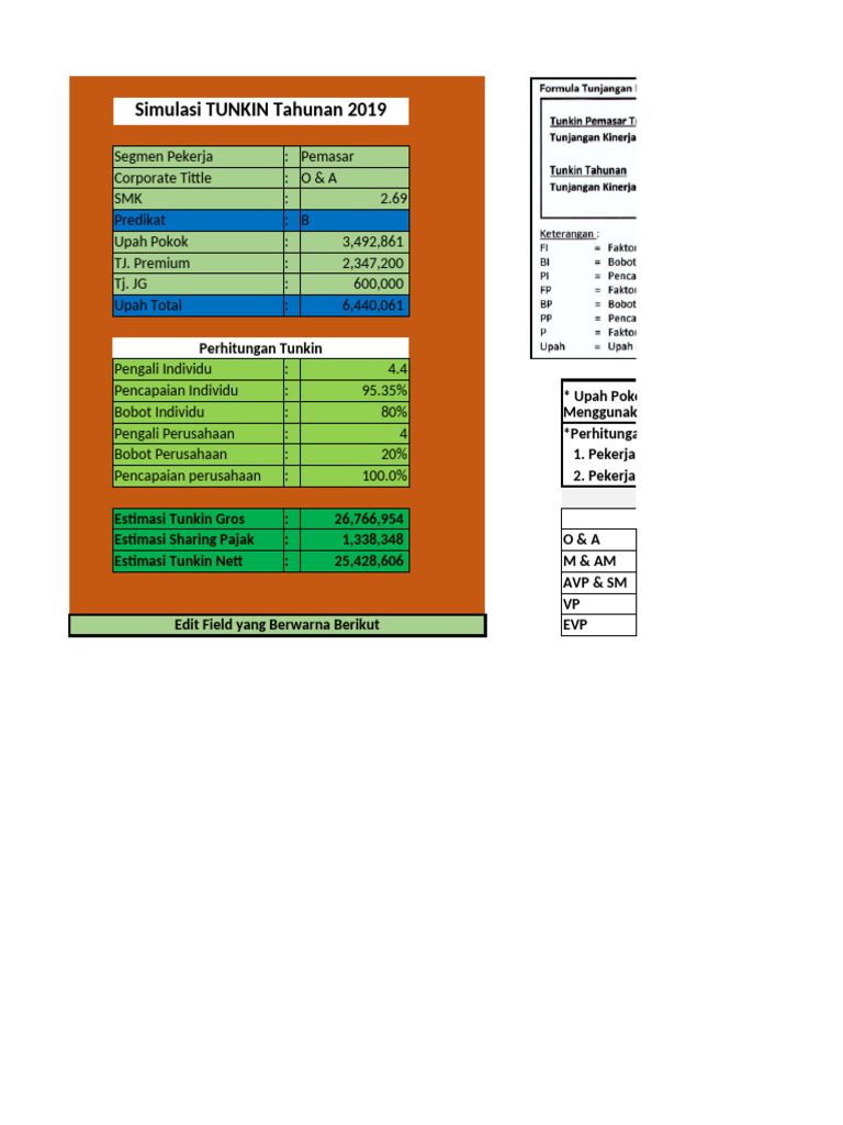 Simulasi Tunkin 2019 | PDF