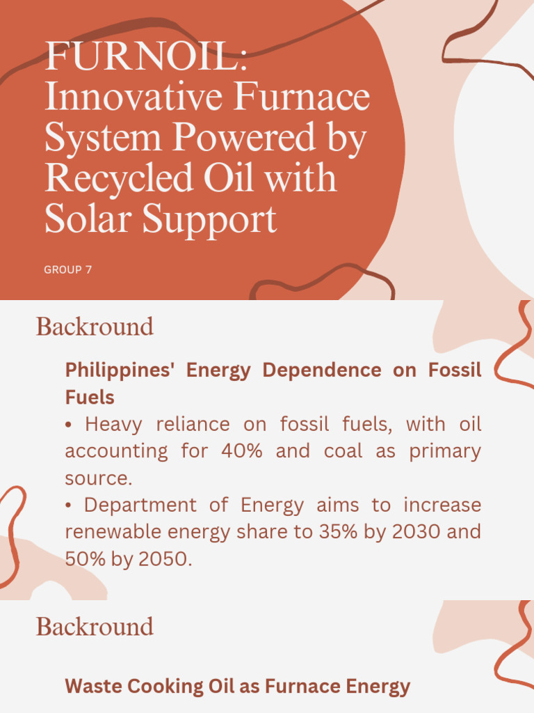 FURNOIL Innovative Furnace System Powered by Recycled Oil With Solar ...