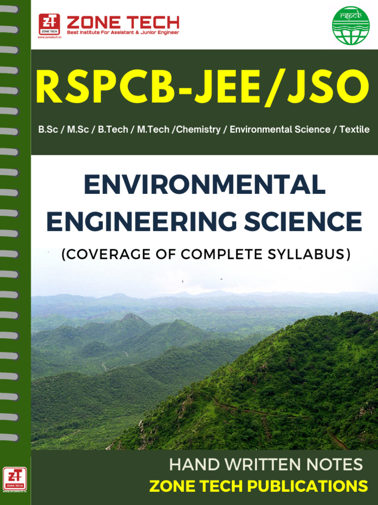 RSPCB JSO Syllabus Handwritten Notes | PDF | Technology & Engineering