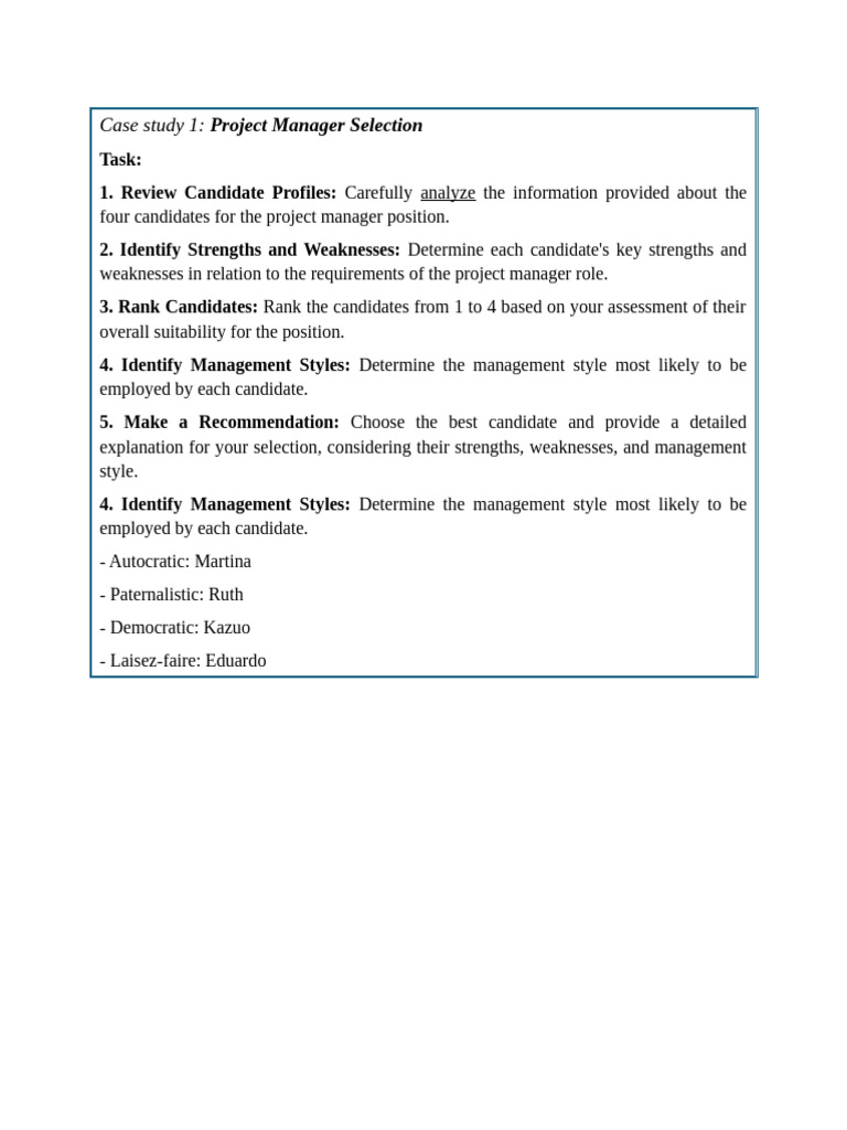 Case Study 1 | PDF