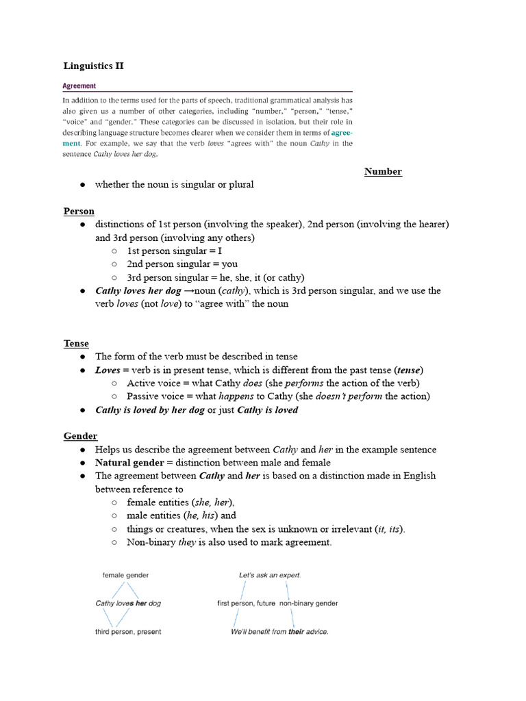 Linguistics Basics for Students | PDF