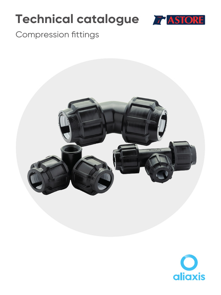 Astore Compression Fittings Catalogue | PDF | Pipe (Fluid Conveyance ...
