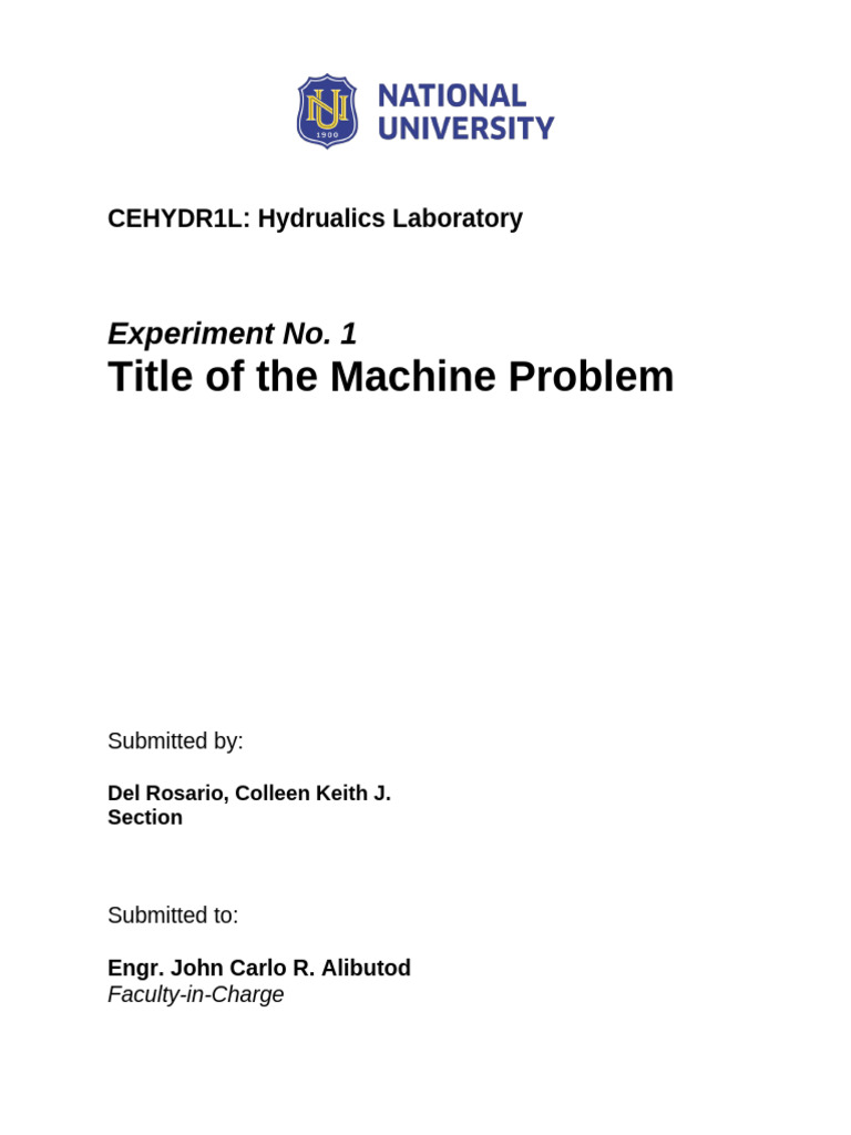 LAB REPORT FORMAT | PDF