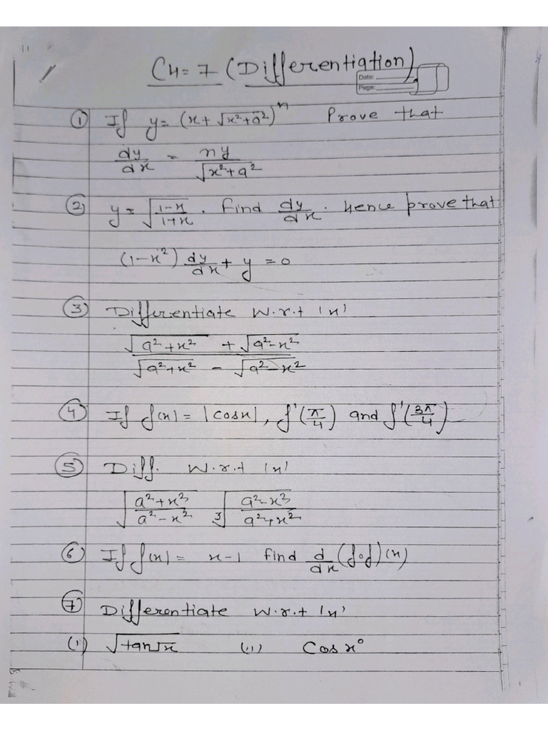 Maths Sheet | PDF
